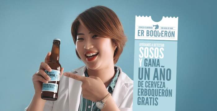 La campaña de @erboqueron_beer que detecta sosos y regala cerveza ...