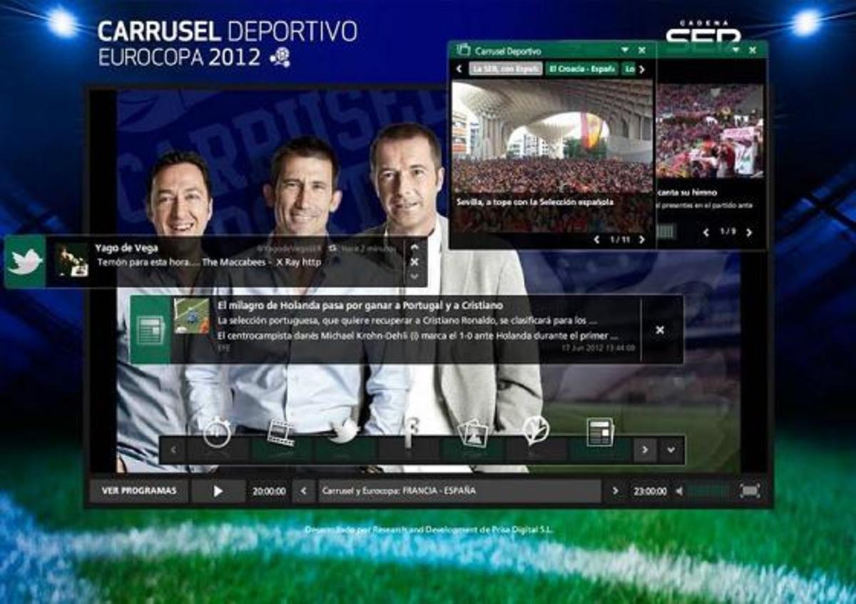 Carrusel Deportivo, ha estrenado un proyecto de radio interactiva único ... Carrusel Deportivo, ha estrenado un proyecto de radio interactiva único ...