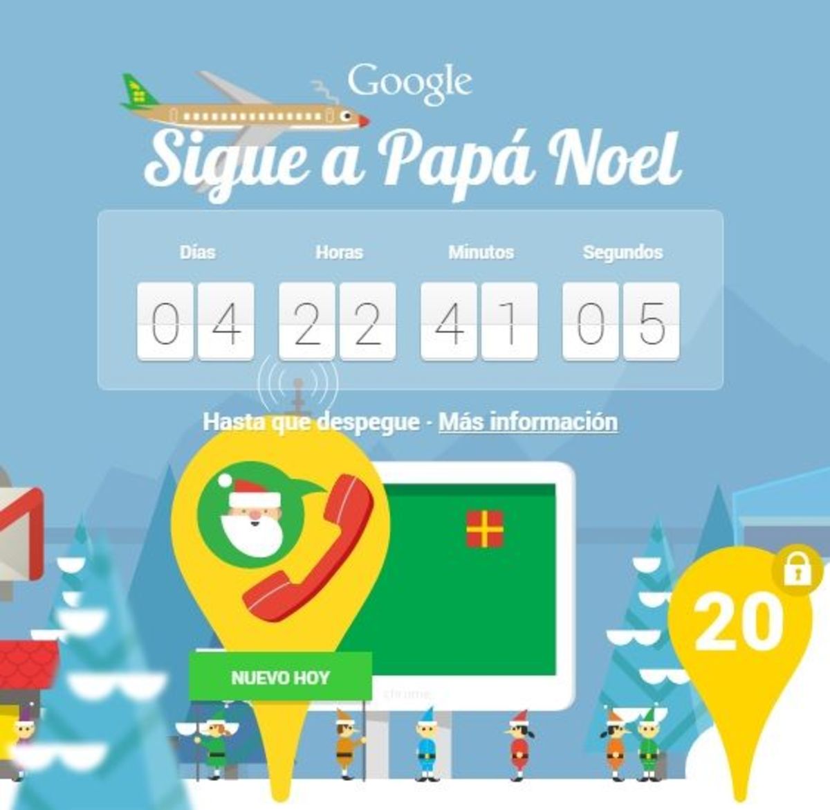 Sigue la ruta de Santa Claus en Google Maps - Digitalist Hub