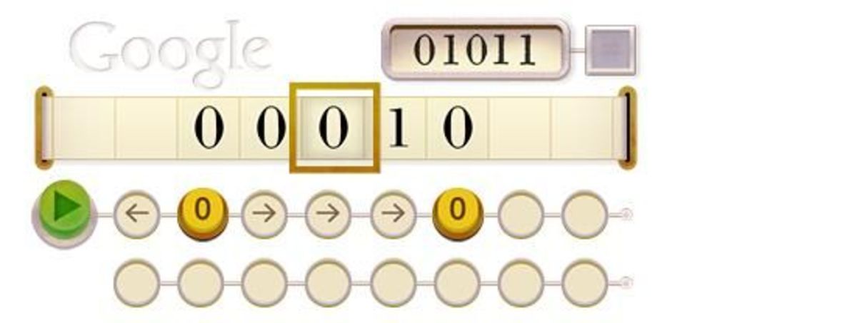 google doodle Alan Turing, 23 de junio de 2012 - Digitalist Hub
